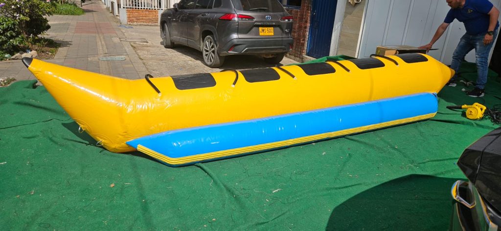 Banana Inflable de 5 asientos - PVC de 0,9mm - Inflables De Colombia