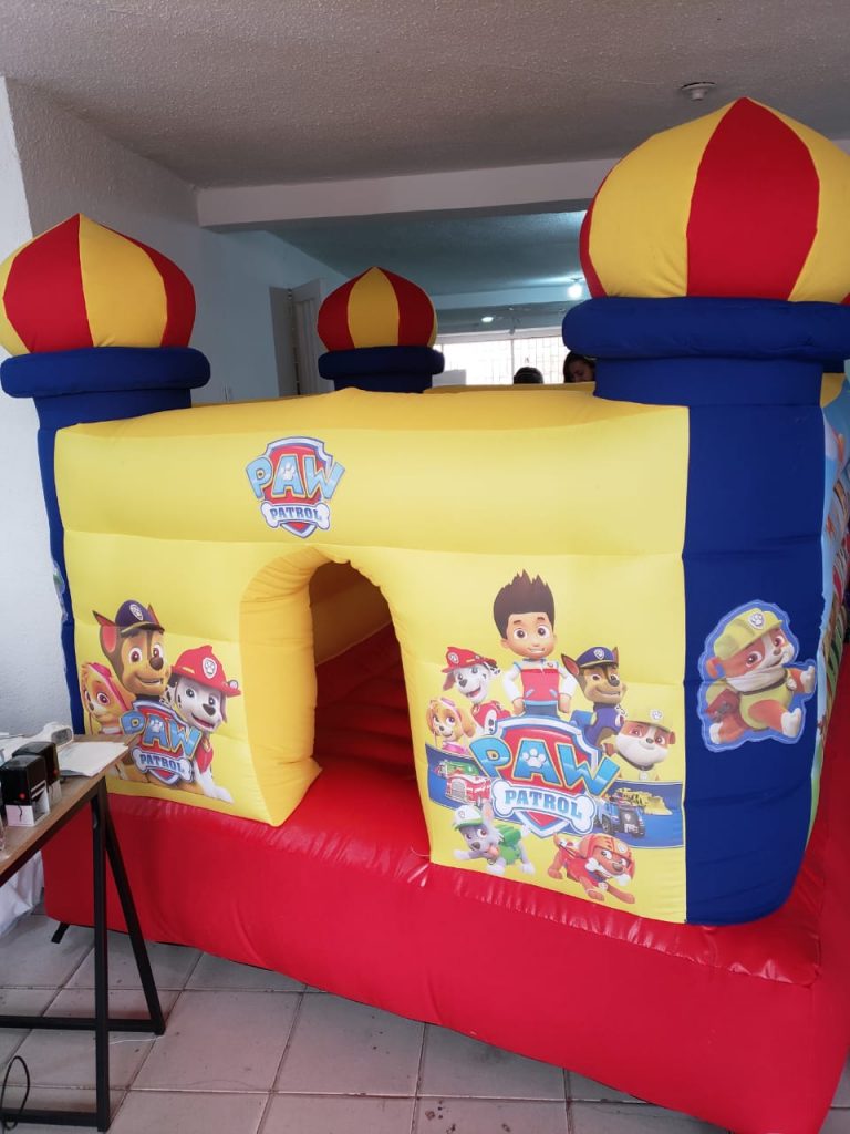 Castillo Inflable para niños 1.5mt x 1.5mt - Inflables De Colombia